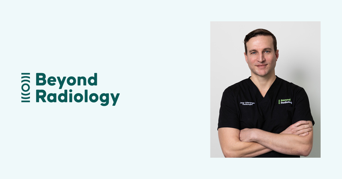Dr Jaap Ottevanger | Radiologist | Beyond Radiology